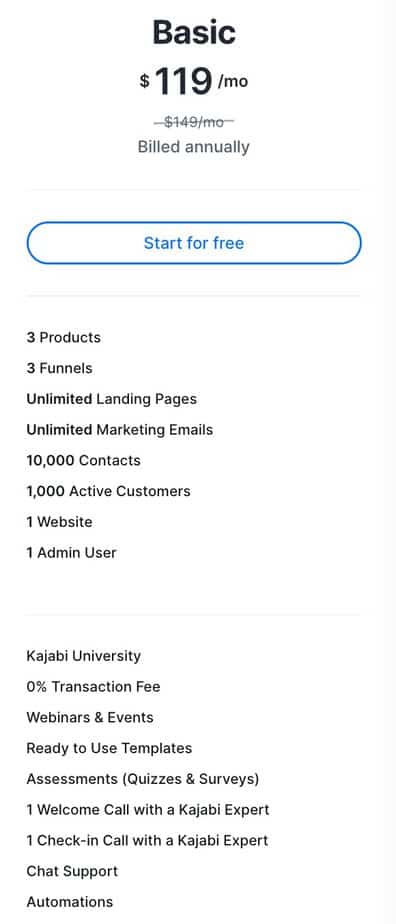 Kajabi Basic Plan 2025 Is The Cheapest Plan Enough To Get Started