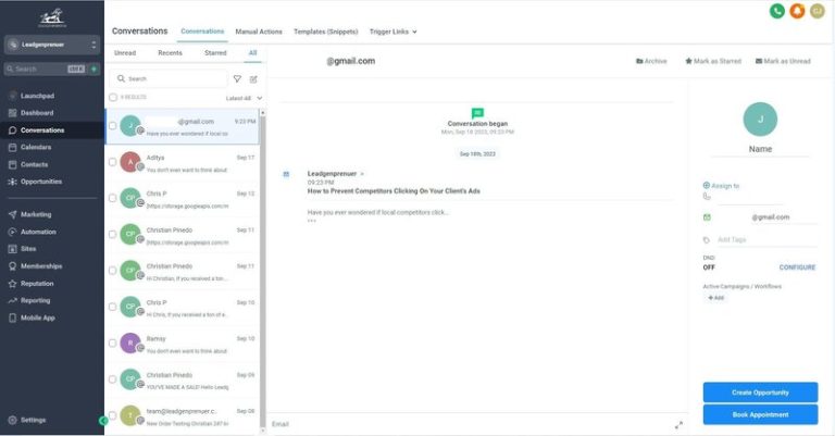 GoHighLevel Conversations - All Communication in One Place [2025 Guide]