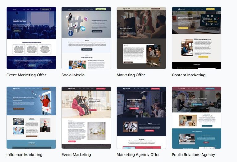 401+ Best Gohighlevel Website Templates of 2025