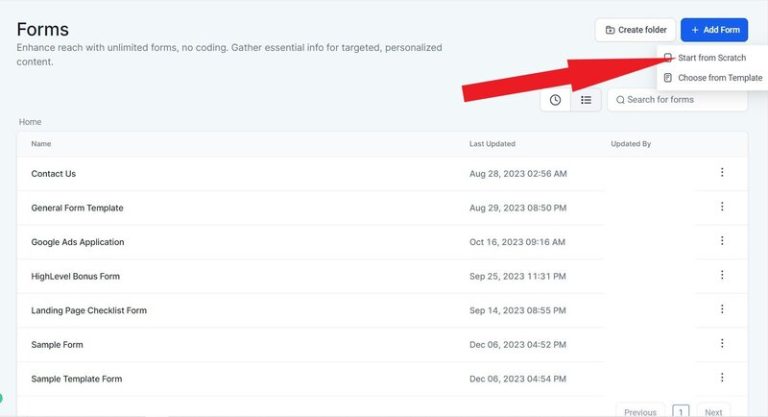 GoHighLevel Forms - HighLevel Web Form Features in 2025